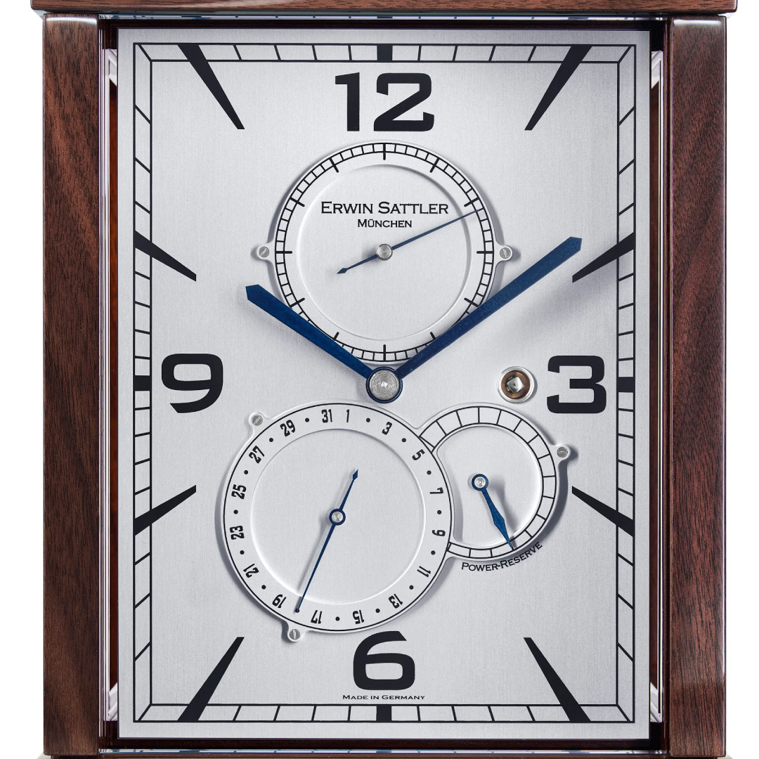 Erwin Sattler Metrica II - German table clock | Available at Define Watches