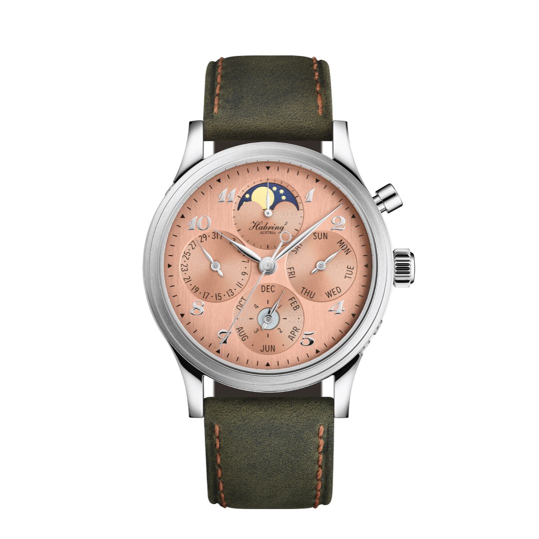 Habring² Chrono Felix Perpetual - Salmon | Define Watches
