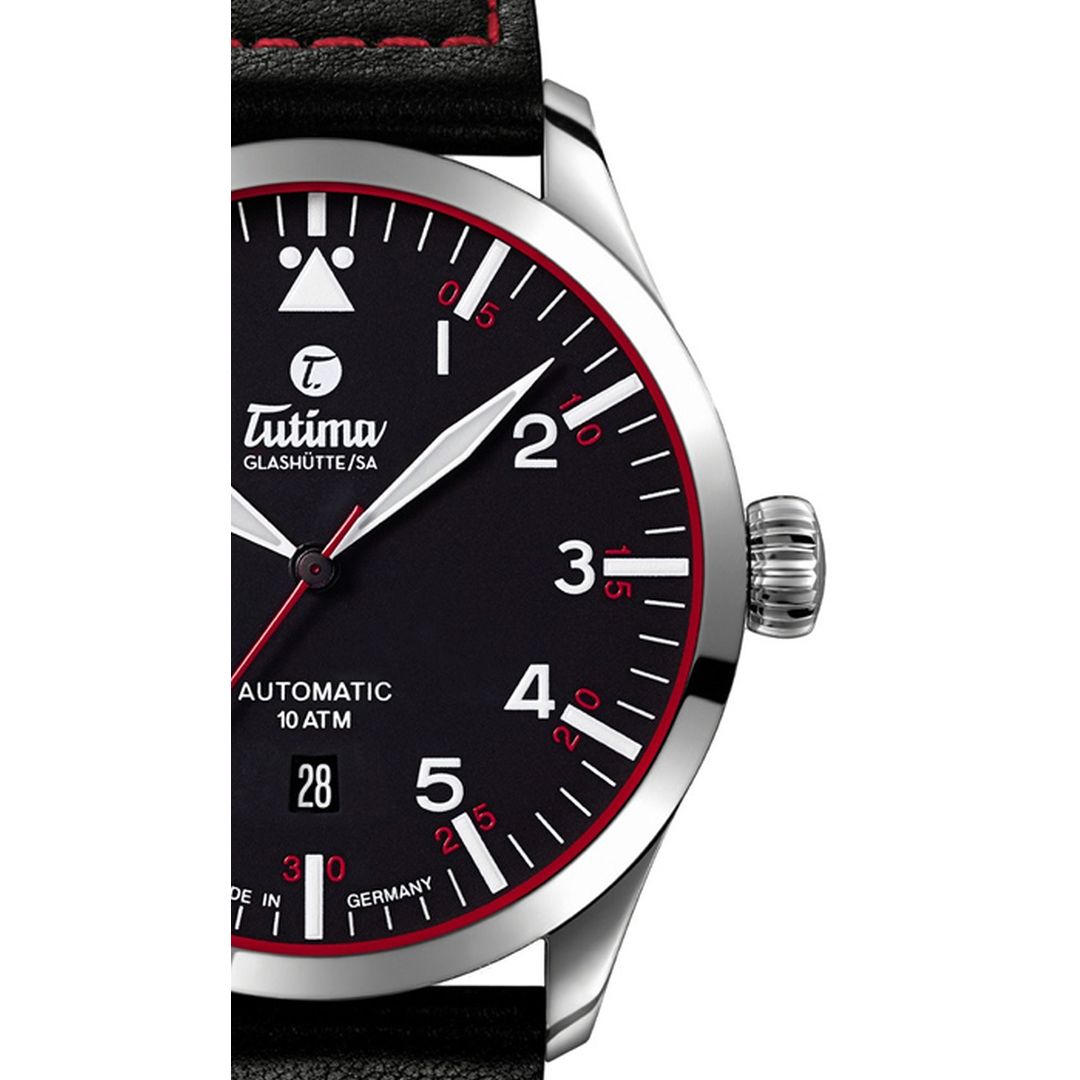 Tutima Flieger Automatic 6105-01 watch - Shop direct from Define Watches