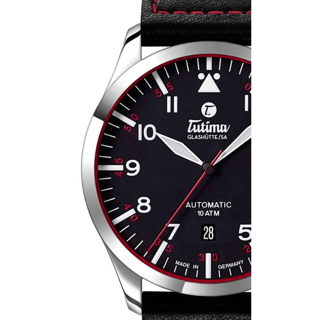 Tutima Flieger Automatic 6105-01 watch - Shop direct from Define Watches