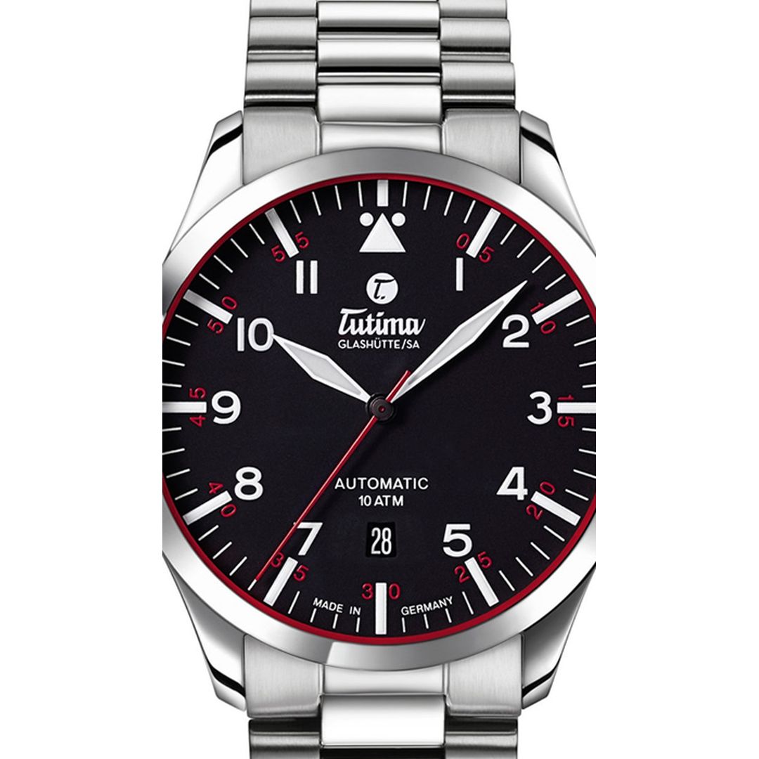Tutima Flieger Automatic 6105-02 watch - Shop direct from Define Watches