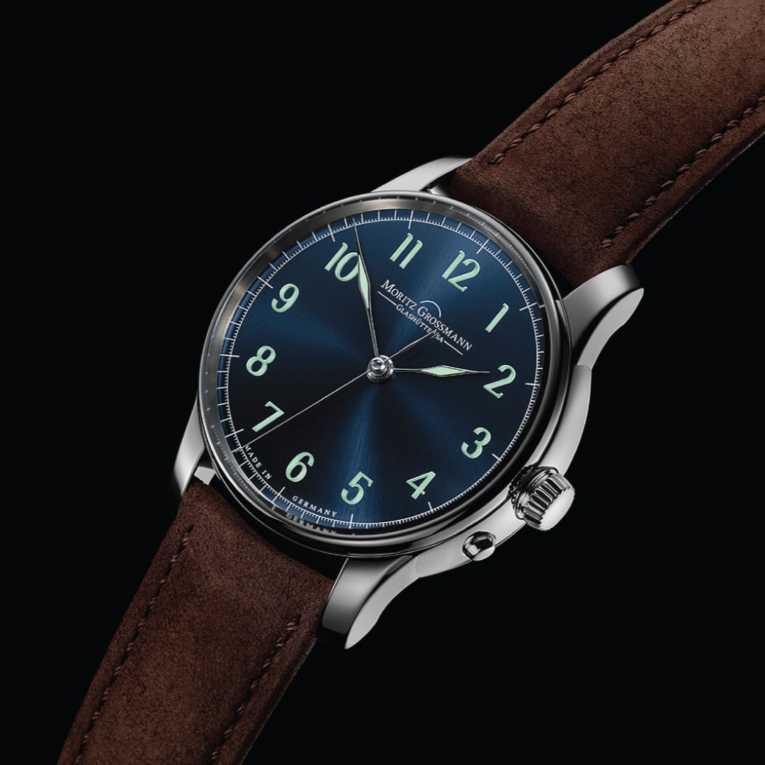 CENTRAL SECOND Blue - Premium German men's watch | Define Watches