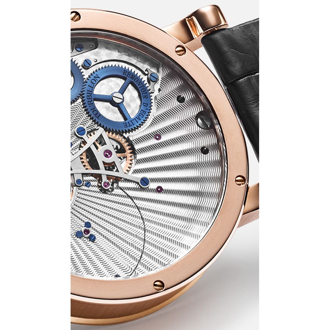 Grieb & Benzinger Vanquish Tourbillon Skeleton Remontoire Rose Gold ...