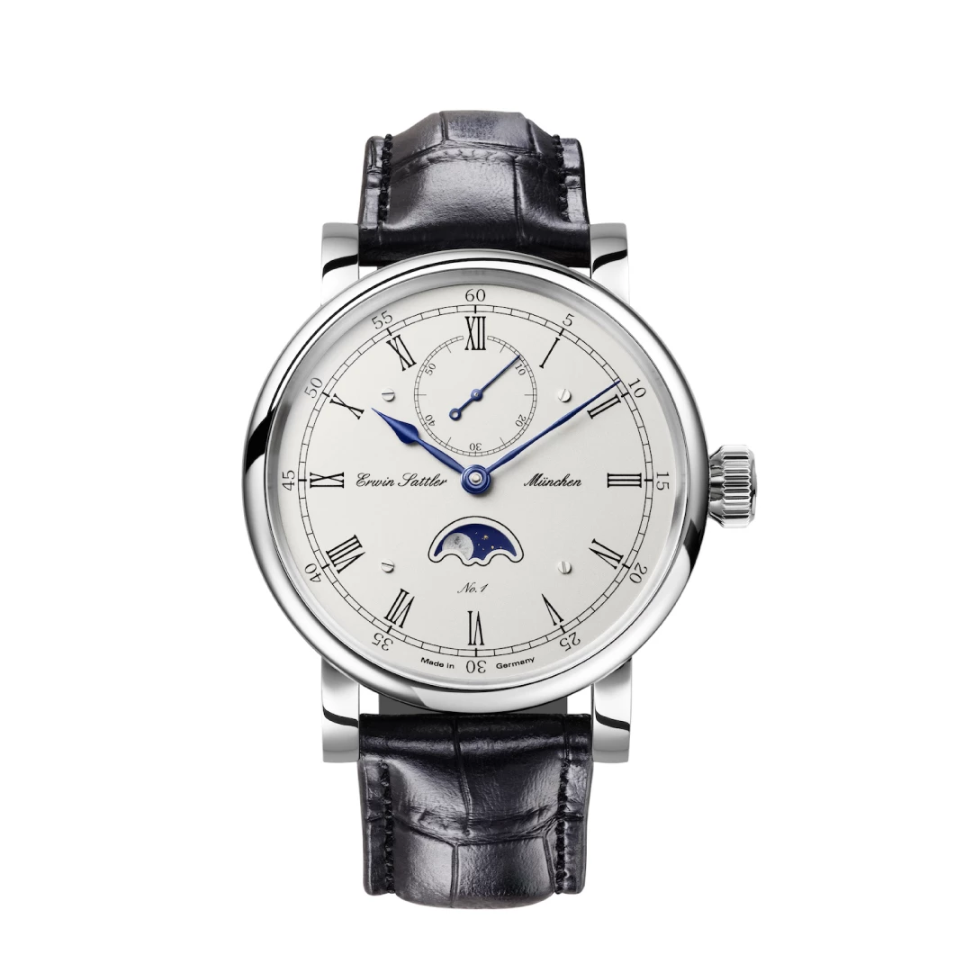 Erwin Sattler Classica Lunaris - German moon phase watch | Define Watches