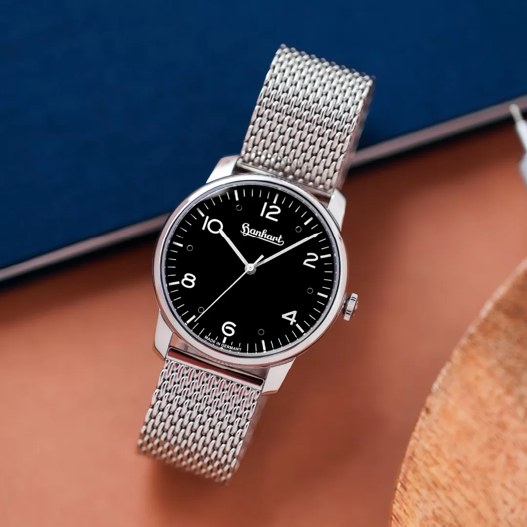 Hanhart PIONEER Silva Black, German men’s watch | Define Watches