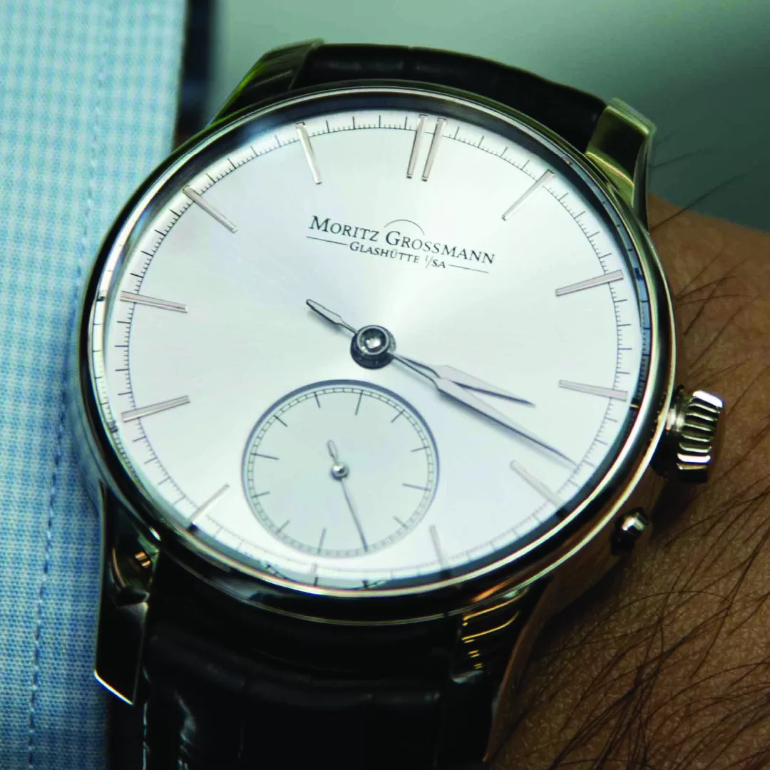 Moritz Grossmann PRIMAVERA White Gold Ice Blue: Elegance Redefined ...