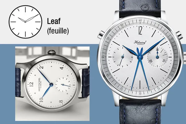 Watch facts - Different types of watch hands | Define Watches