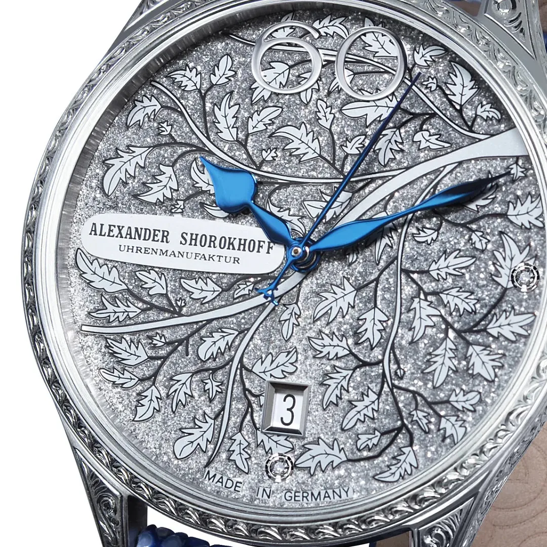 Alexander Shorokhoff Wintergenta - Silver/Diamond Luxury ladies’ watch ...