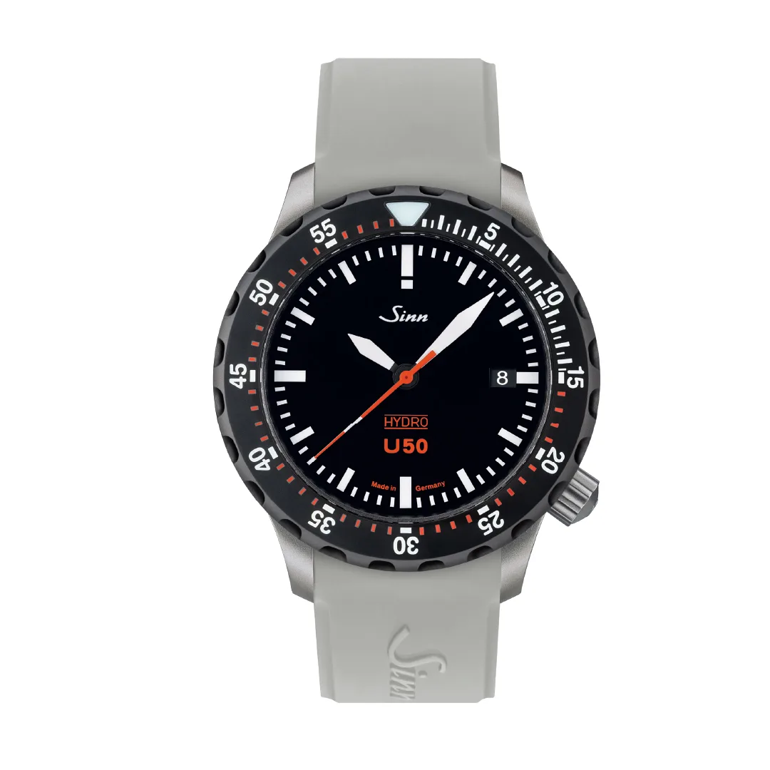 Sinn U50 HYDRO SDR Tegiment - Men’s 5000m hardened diving watch ...