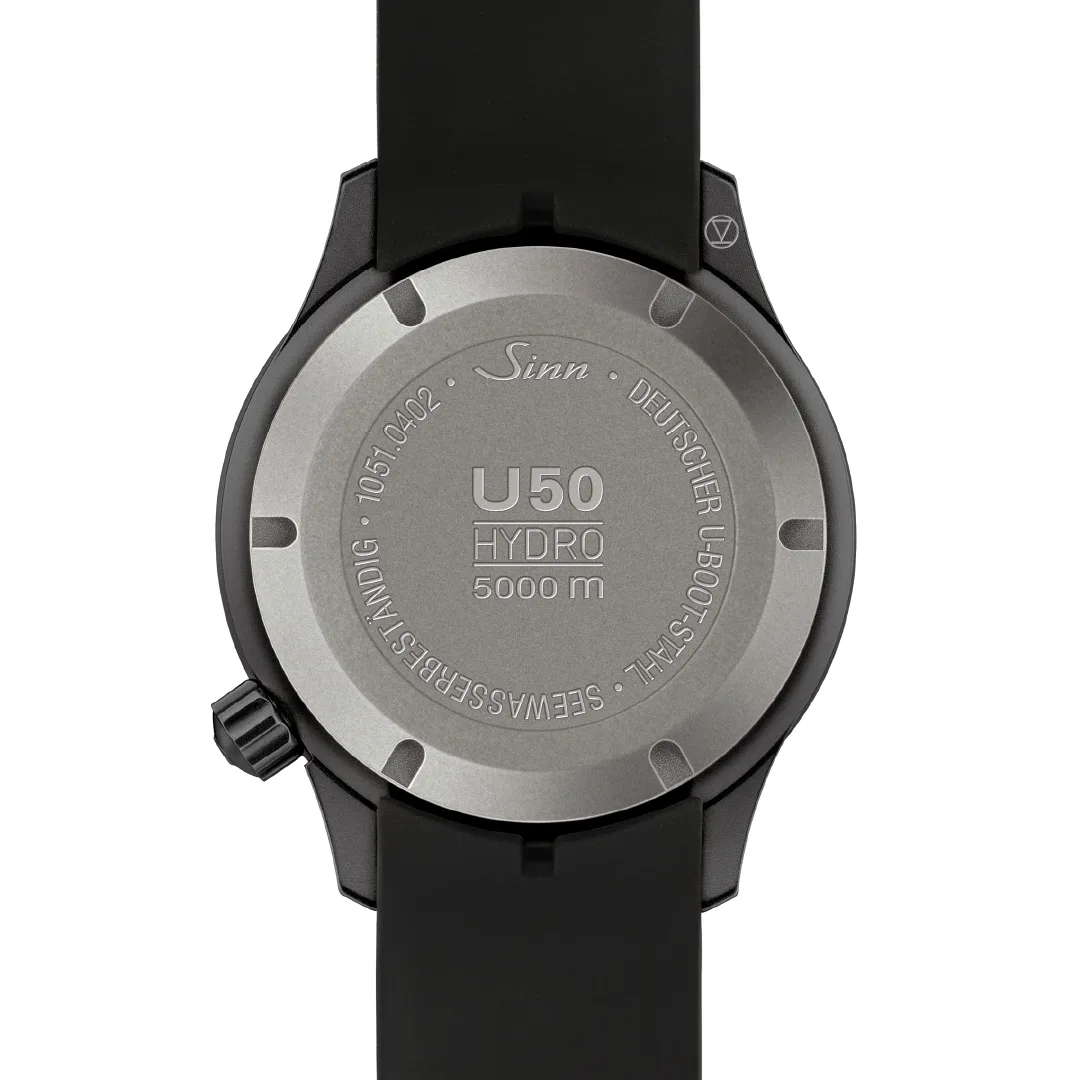 Sinn U50 HYDRO S - Men’s 5000m diving watch | Define Watches