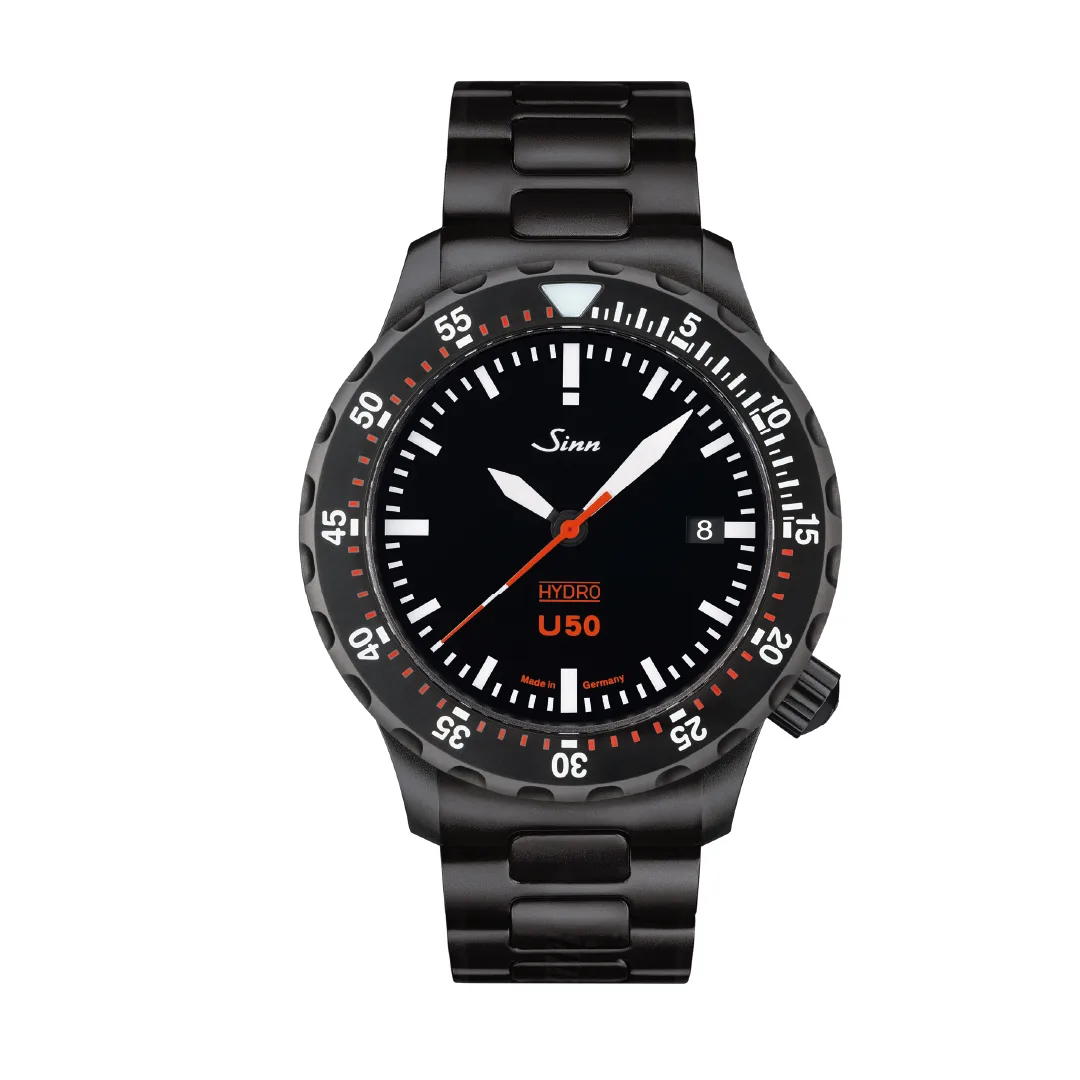 Sinn U50 HYDRO S - Men’s 5000m diving watch | Define Watches