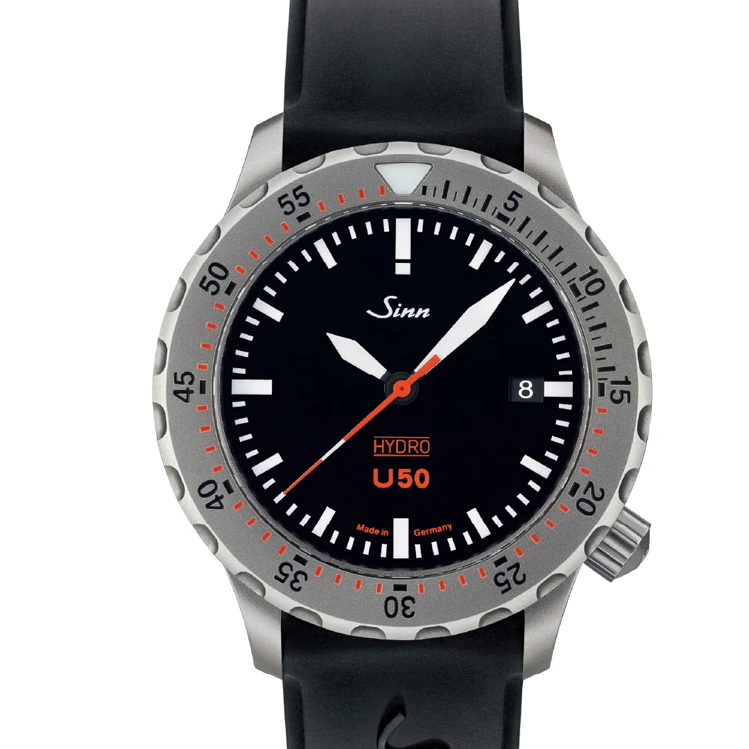 Sinn U50 HYDRO Tegiment steel diving watch | Define Watches