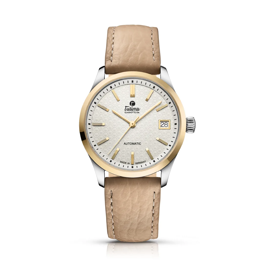 Tutima Lady Sky Opal White 6705-21, 18-karat gold watch | Define Watches