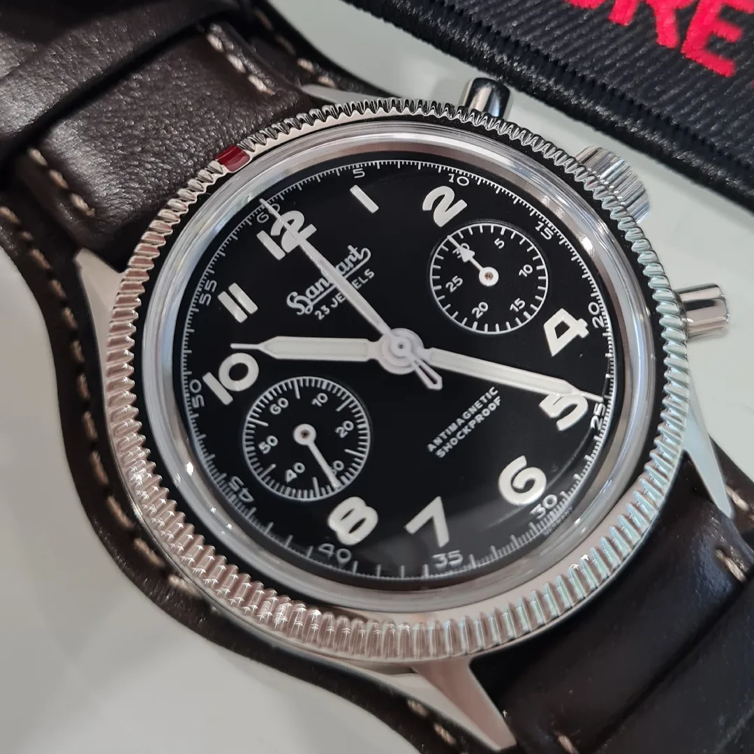 Hanhart 417 ES 1954 Flyback (custom-made) Innovation in Timekeeping ...