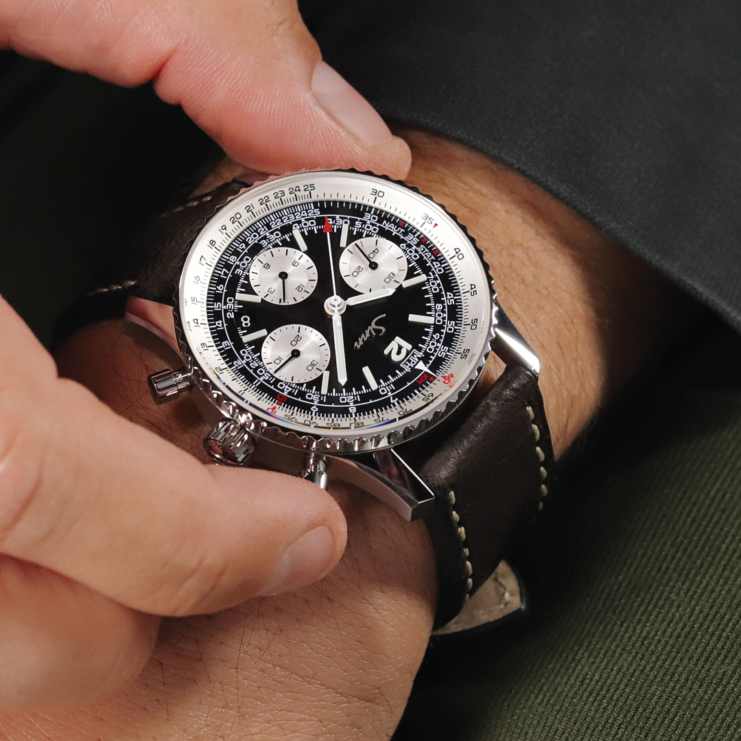 Sinn 903 St II Navigation Chronograph, German Mens watch - | Define Watches