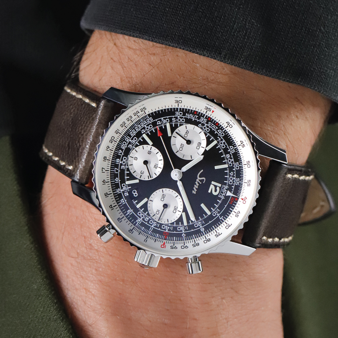 Sinn 903 St II Navigation Chronograph, German Mens watch - | Define Watches